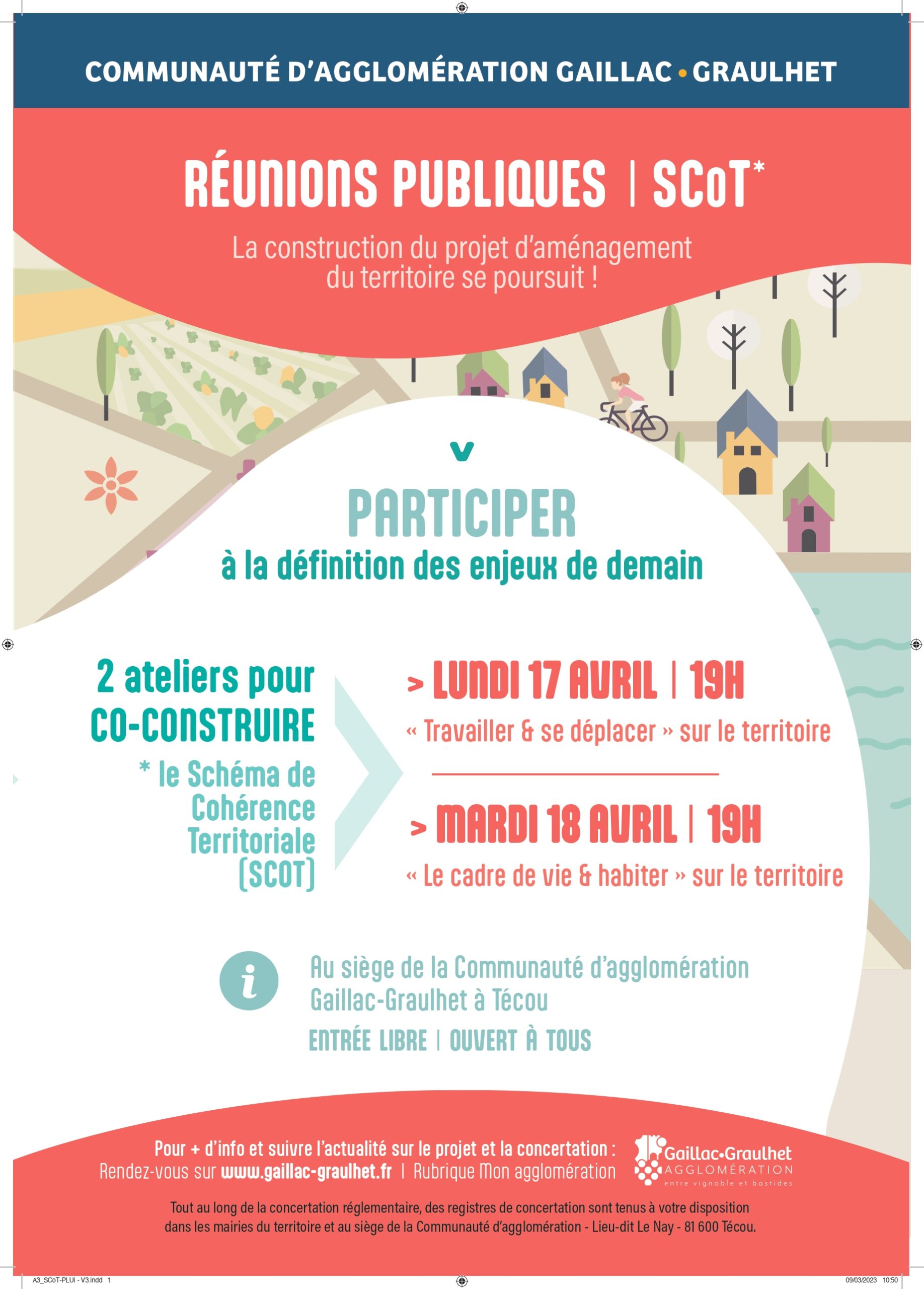 REUNIONS PUBLIQUES - SCOT - Mairie de Rivières